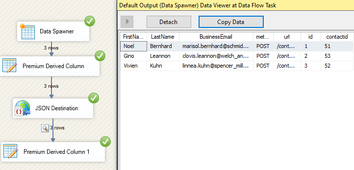 Proper Output Handling with KingswaySoft JSON Destination Component